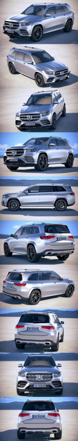 Desire FX 3d models | Mercedes-Benz GLS 2020