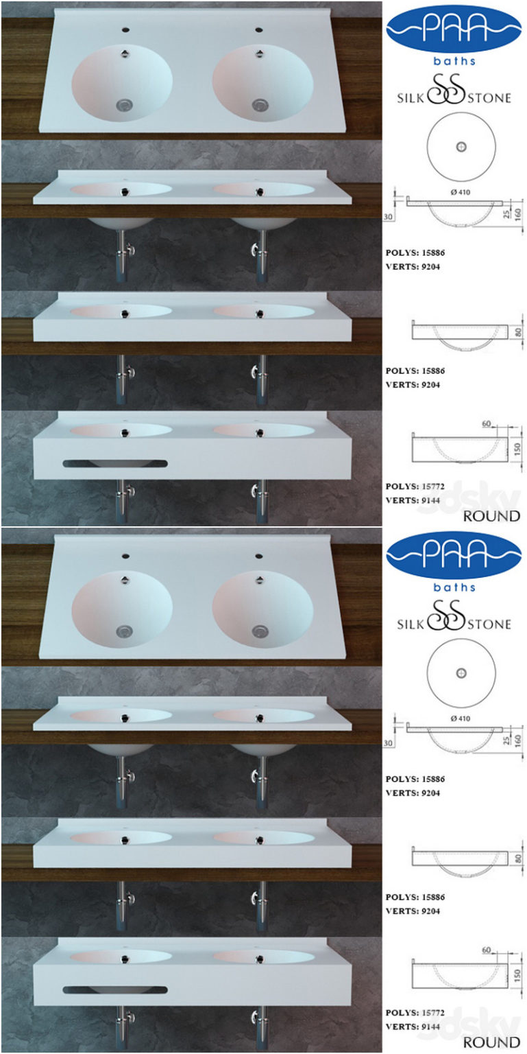 Desire FX 3d models | Paa Silkstone Round – 3D Model