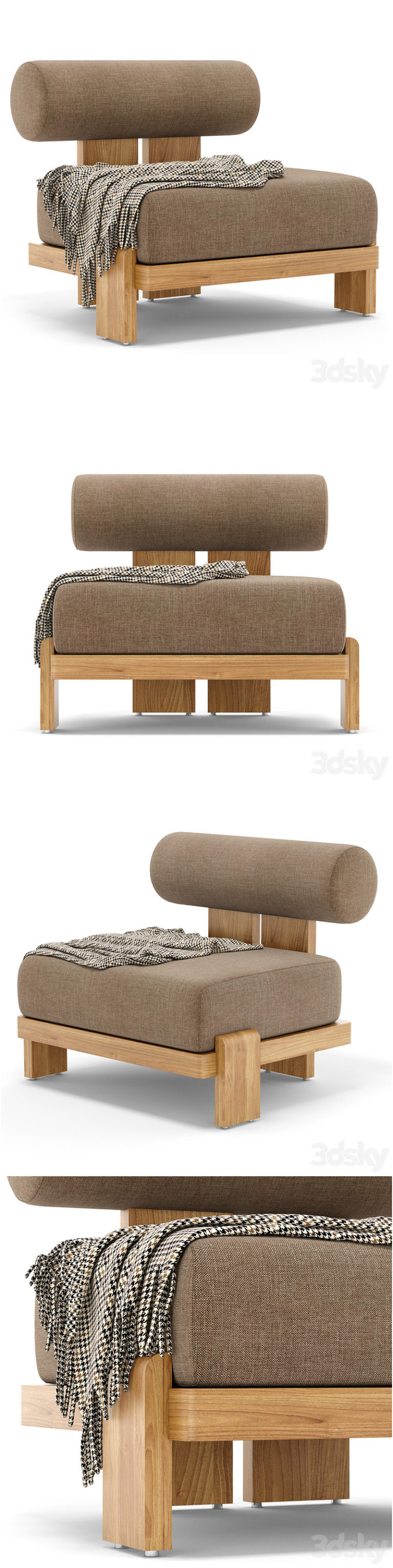 Desire FX 3d models | RH outdoor vigo armchair – 3D Model