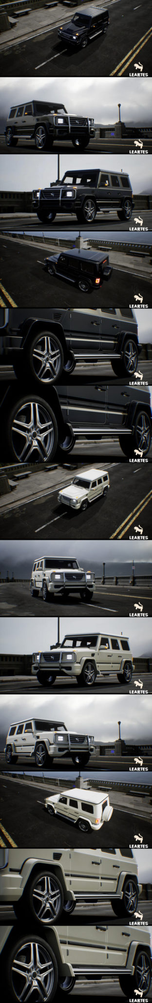 Desire FX 3d models | SUV 01 – Driveable – Animated – Realistic