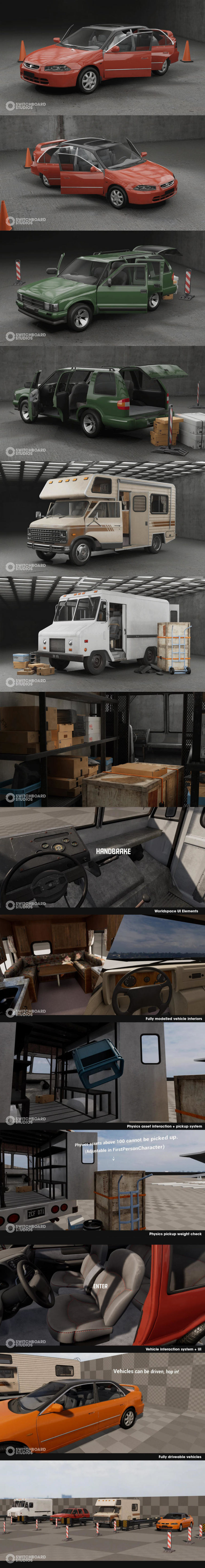 Desire FX 3d models | Vehicle Variety First Person Vehicle Interaction ...
