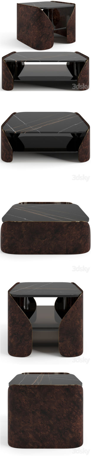 Desire FX 3d models | Visionnaire Fitzgerald coffee tables set – 3D Model