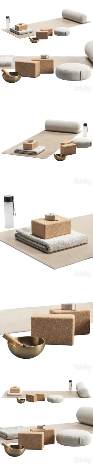 Desire FX 3d models | Yoga & Meditation Set – 3D Model