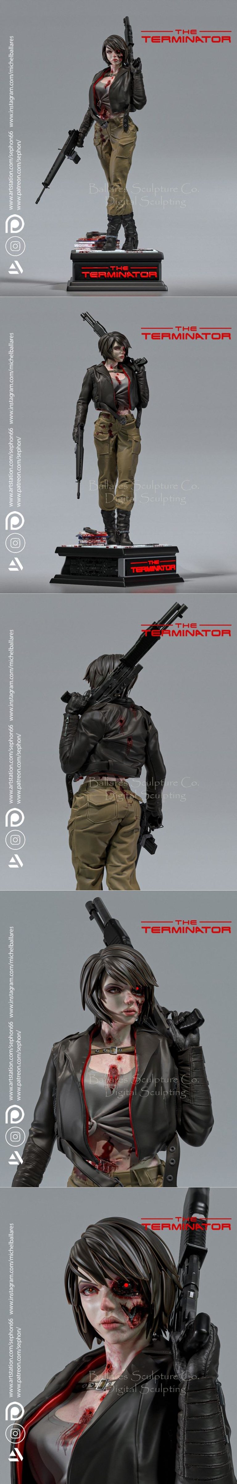 Desire FX 3d models | The Terminator female By Creative Geek MB – 3D ...