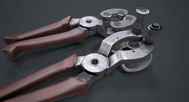 Desire FX 3d models | Pliers Tools Mechanic Low-poly 3D model