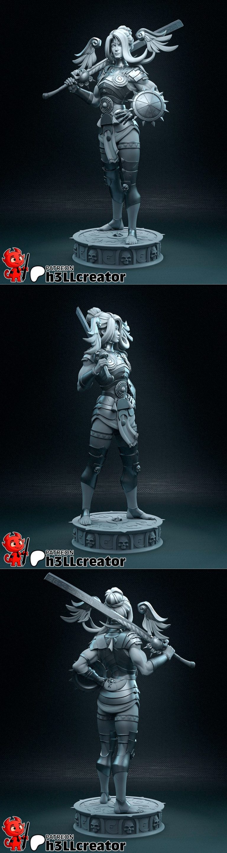 Desire FX 3d models | h3LL creator – Nemesis – 3D Print Model STL