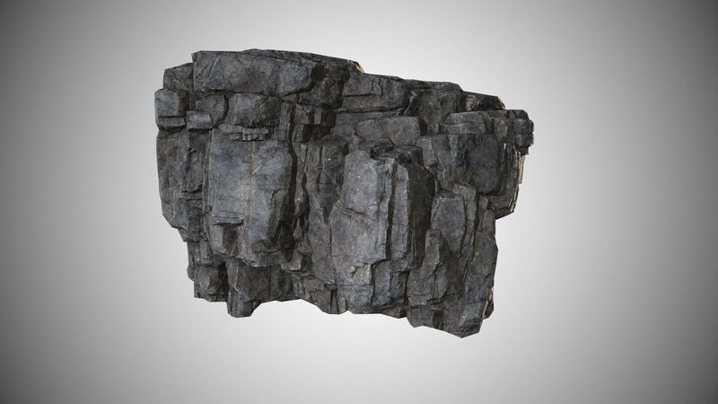 Desire FX 3d models | Rock stone 01 Low-poly 3D model