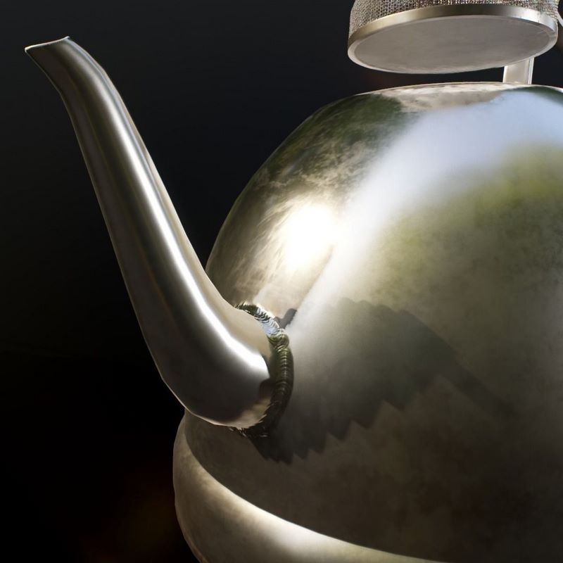 Desire FX 3d models | High Poly Teapot Game Asset 3D model