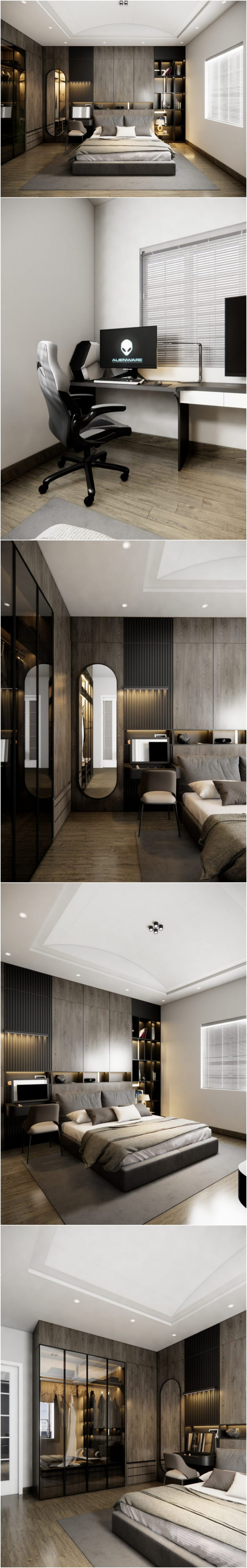 Desire FX 3d models | 3D Scene Luxury Modern masculine interior design ...