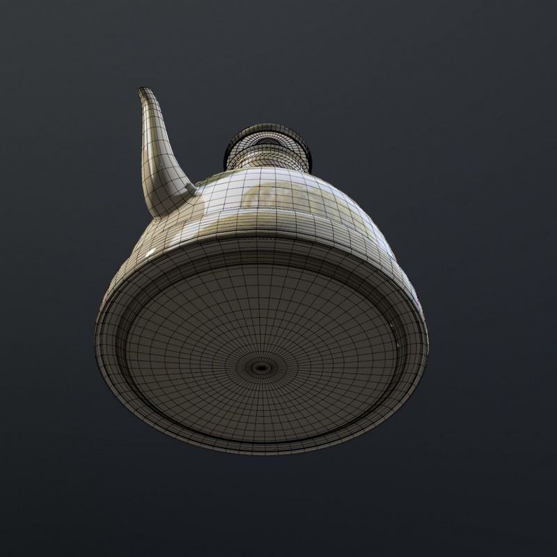 Desire FX 3d models | High Poly Teapot Game Asset 3D model