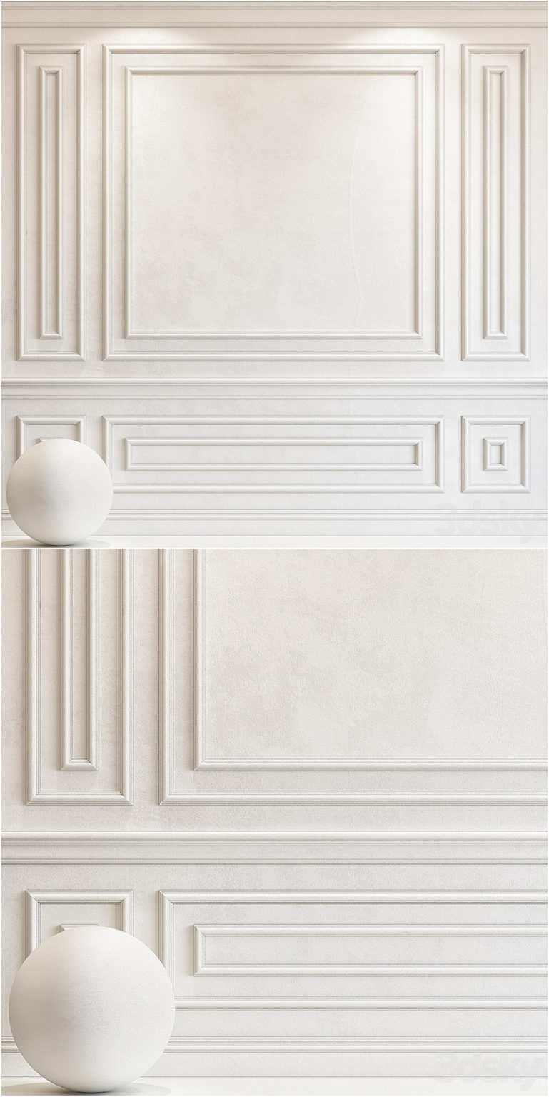 Desire FX 3d models | Decorative plaster with molding 70 – 3D Model