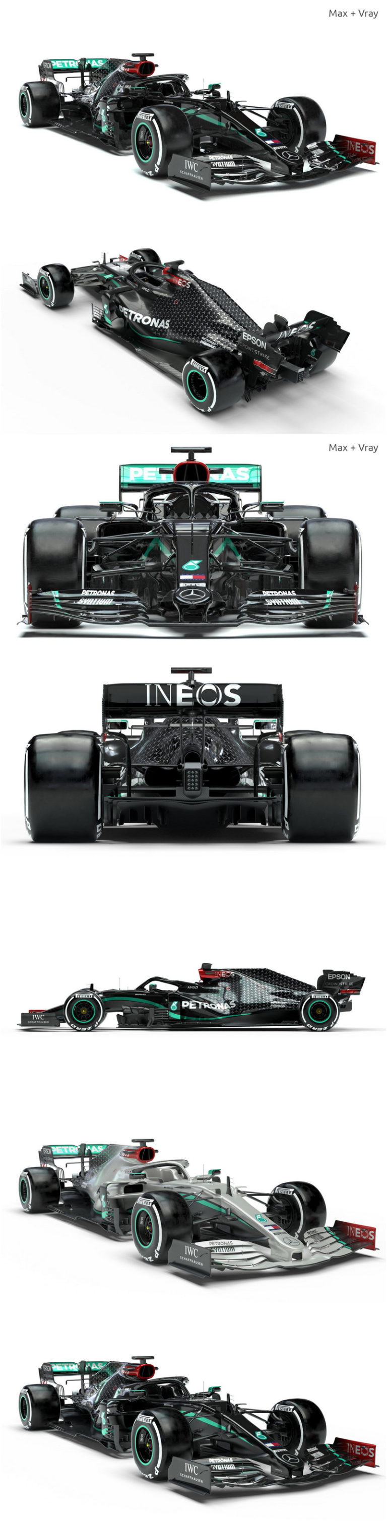Desire FX 3d models | F1 Mercedes W11 2020 – 3D Model