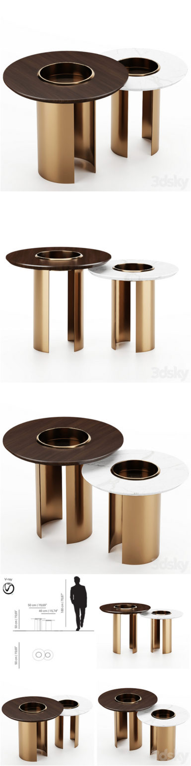 Desire FX 3d models | JANUS SIDE TABLE – 3D Model