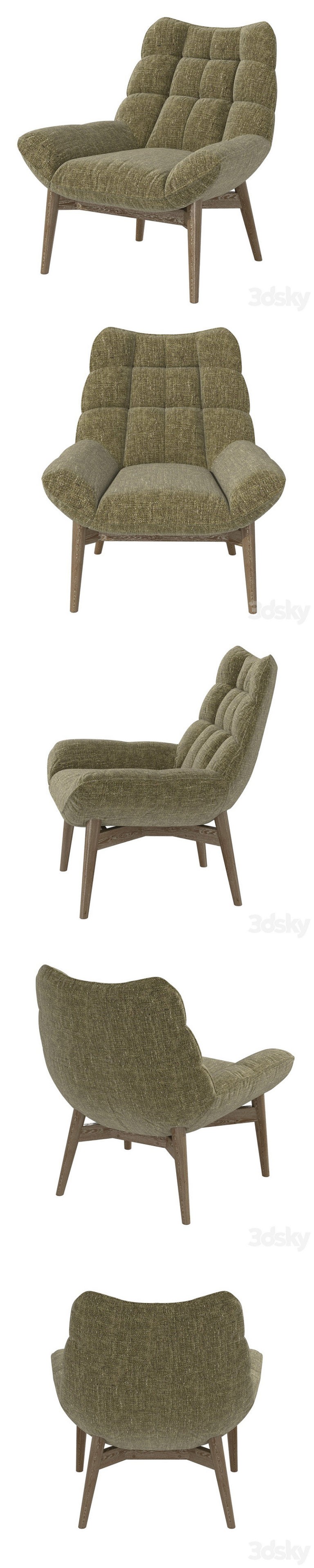 Desire FX 3d models | Lamar chair Layla Grayce – 3D Model