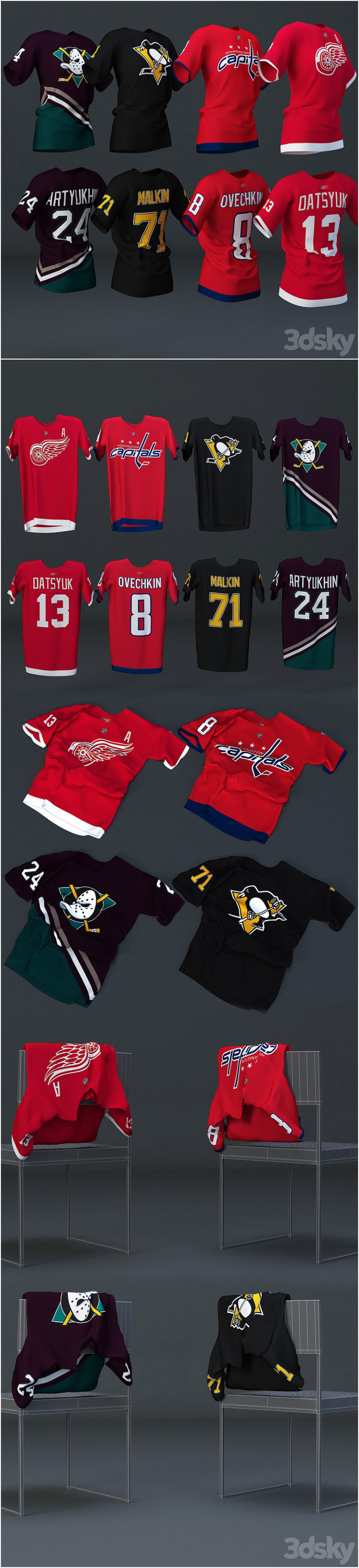 Desire FX 3d models | NHL Fan T-shirts – 3D Model
