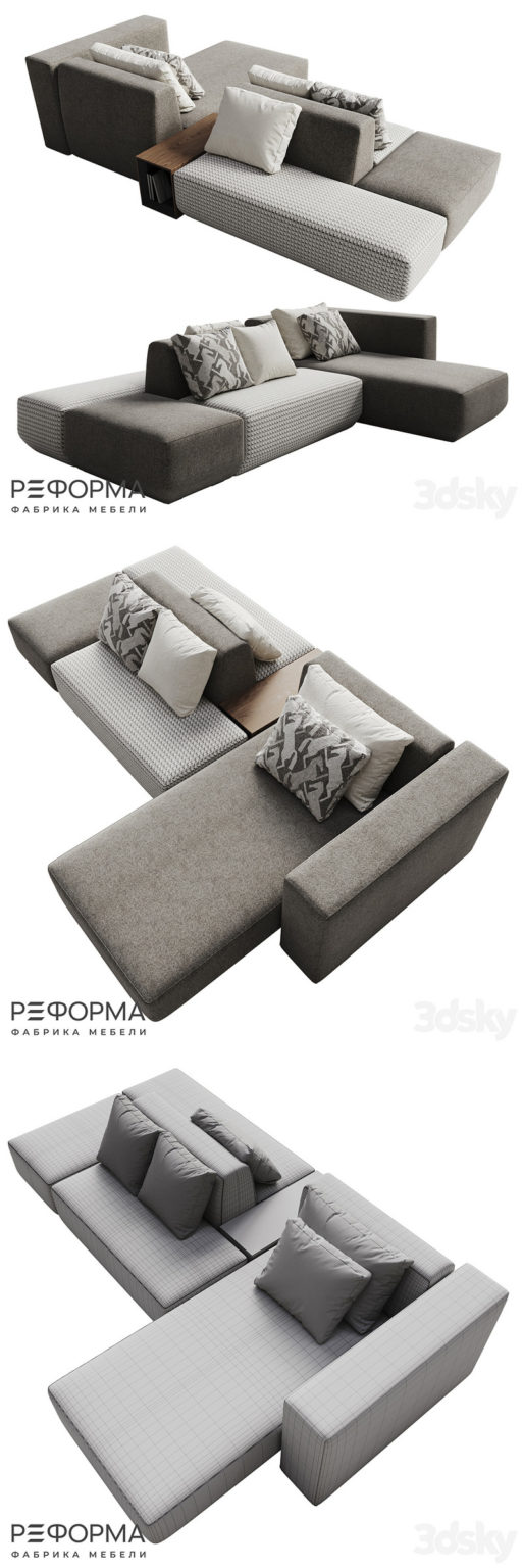 Desire FX 3d models | OM Sofa Hygge Reforma – 3D Model