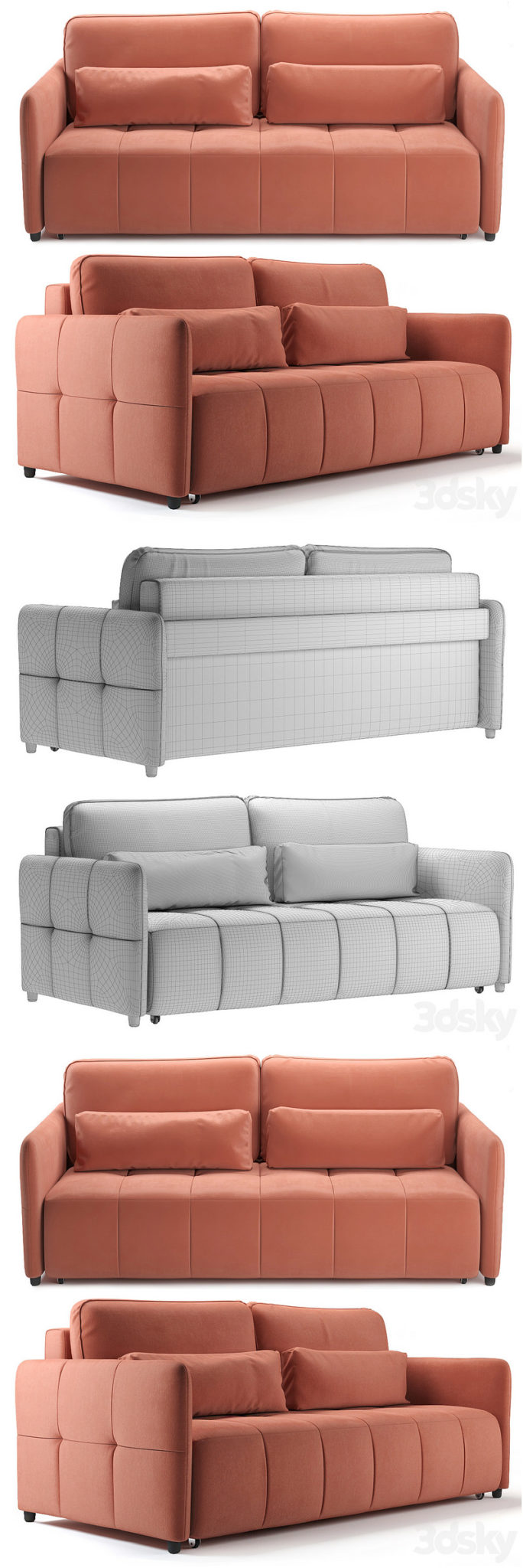 Desire FX 3d models | Sofa Brent – 3D Model