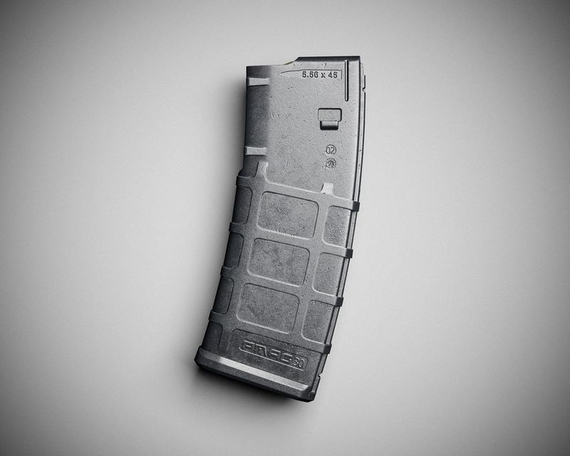 Desire FX 3d models | Magpul AR PMAG Gen2 Low-poly 3D model