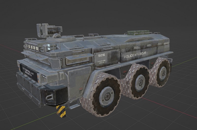 Desire FX 3d models | Cyclops-Riot Control Unit