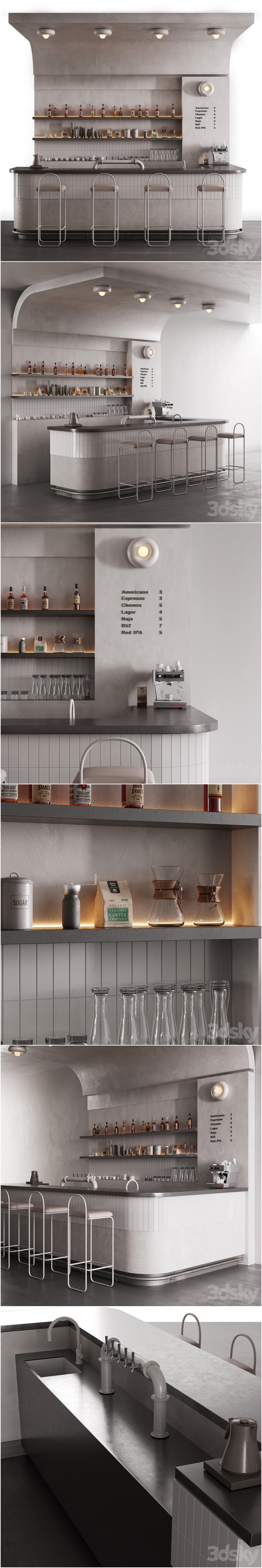 Desire FX 3d models | Bar counter – 3D Model