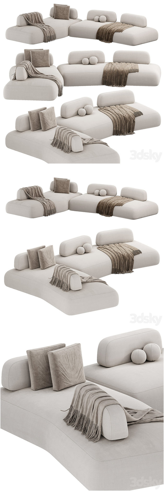 Desire FX 3d models | CURVE Sofa – 3D Model