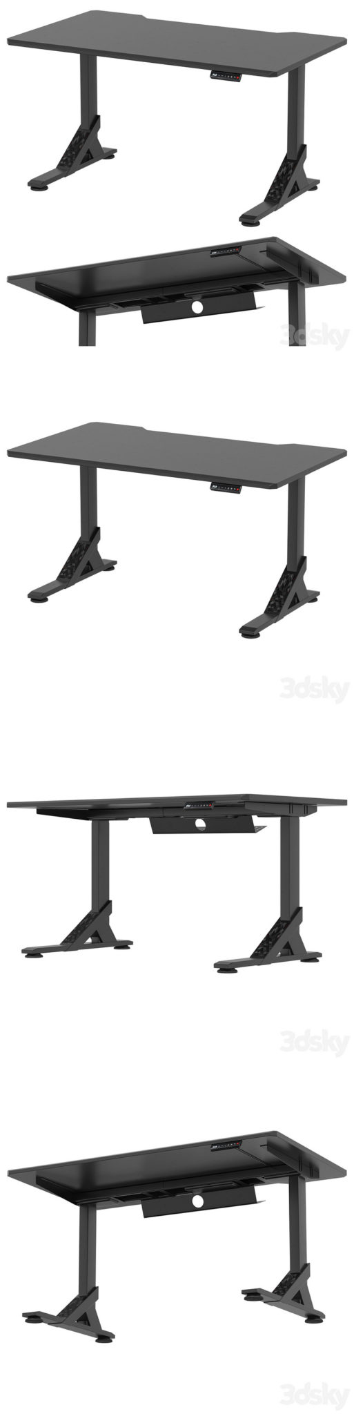 Desire FX 3d models | IKEA – UPPSPEL Gaming table – 3D Model