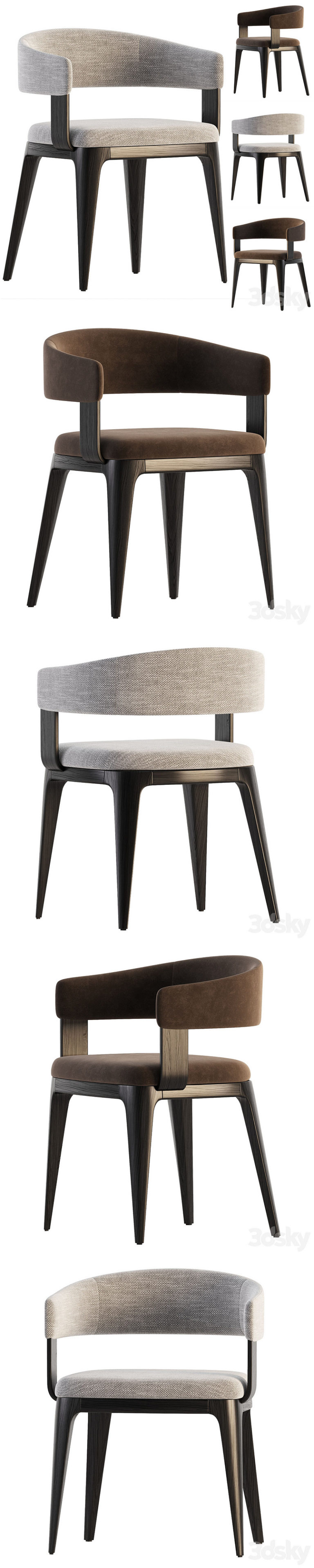 Desire FX 3d models | KIRK dining chair Furniture Chair – 3D Model