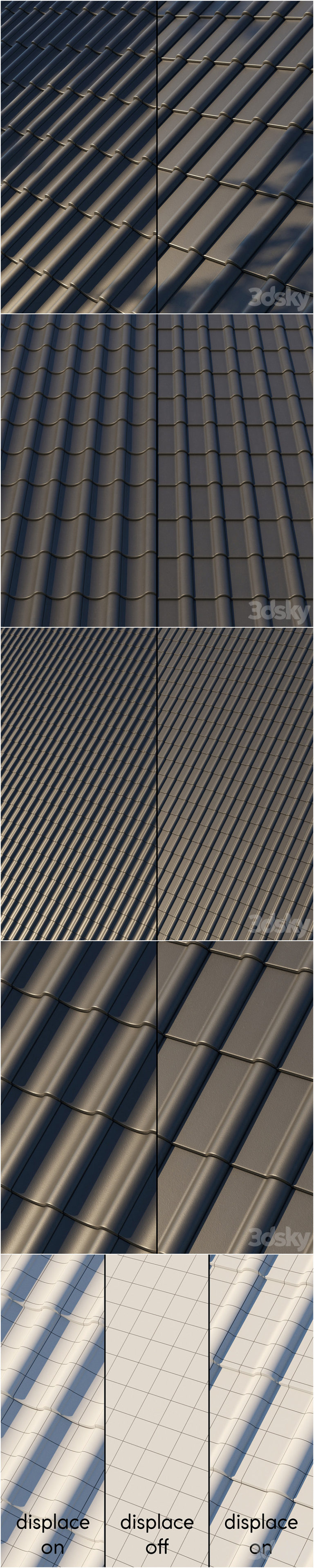 Desire FX 3d models | Roof Tiles – 3D Model