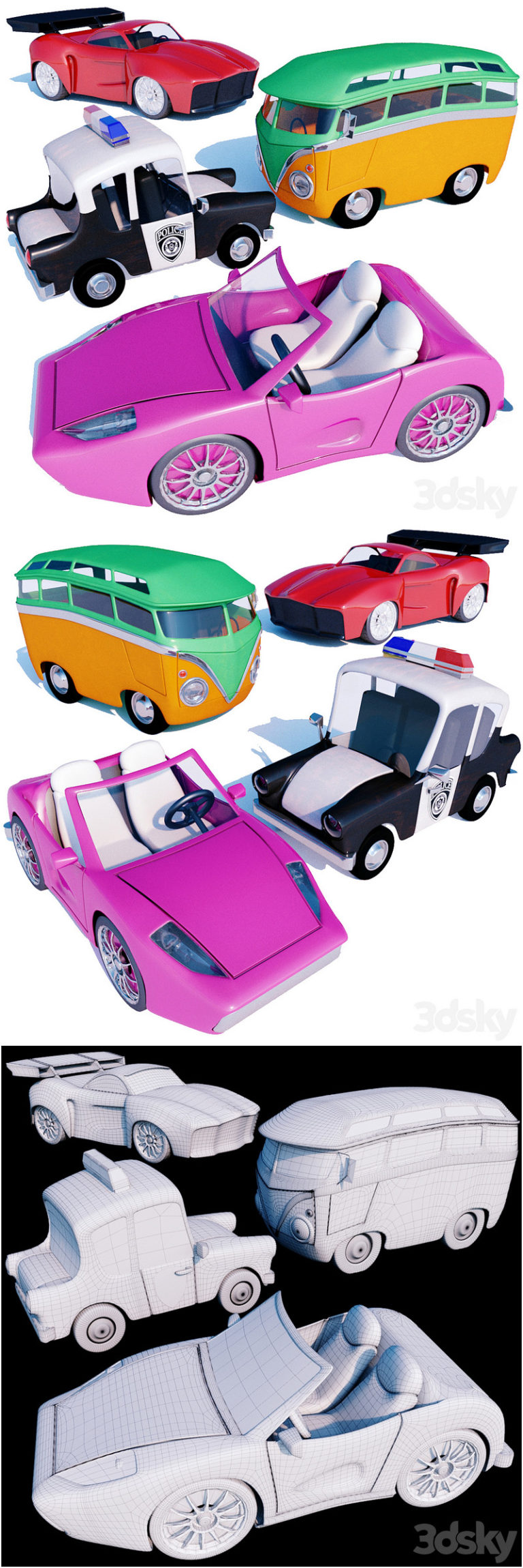 Desire FX 3d models | Toy cars vol2 – 3D Model