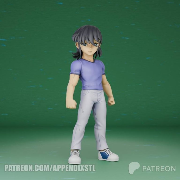 Desire FX 3d models | Appendix – Kid Shiryu – 3D Print Model OBJ