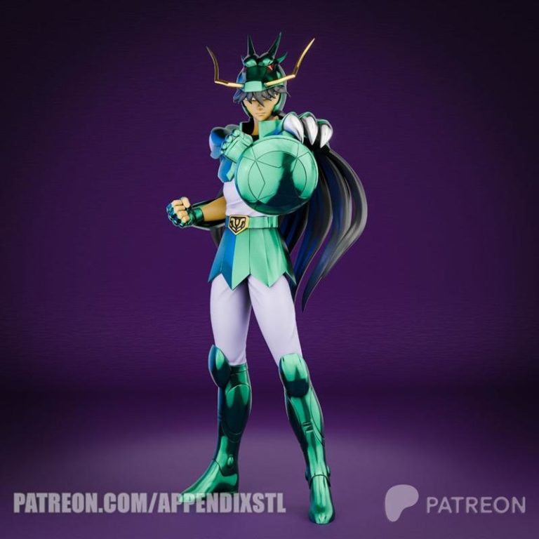 Desire FX 3d models | Appendix – Dragon Shiryu V1 – 3D Print Model OBJ