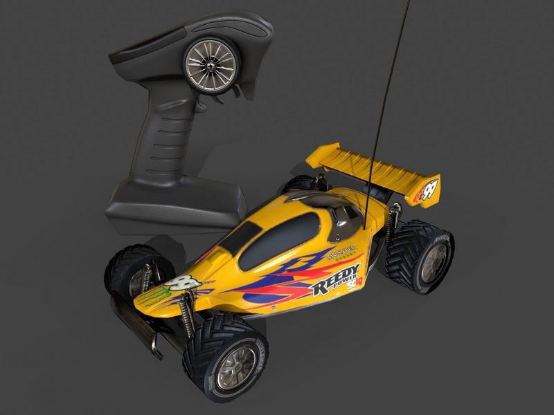 Desire FX 3d models | Remote Controlled Car Low-poly 3D model