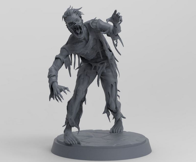Desire FX 3d models | Zombie figurine 3D print model