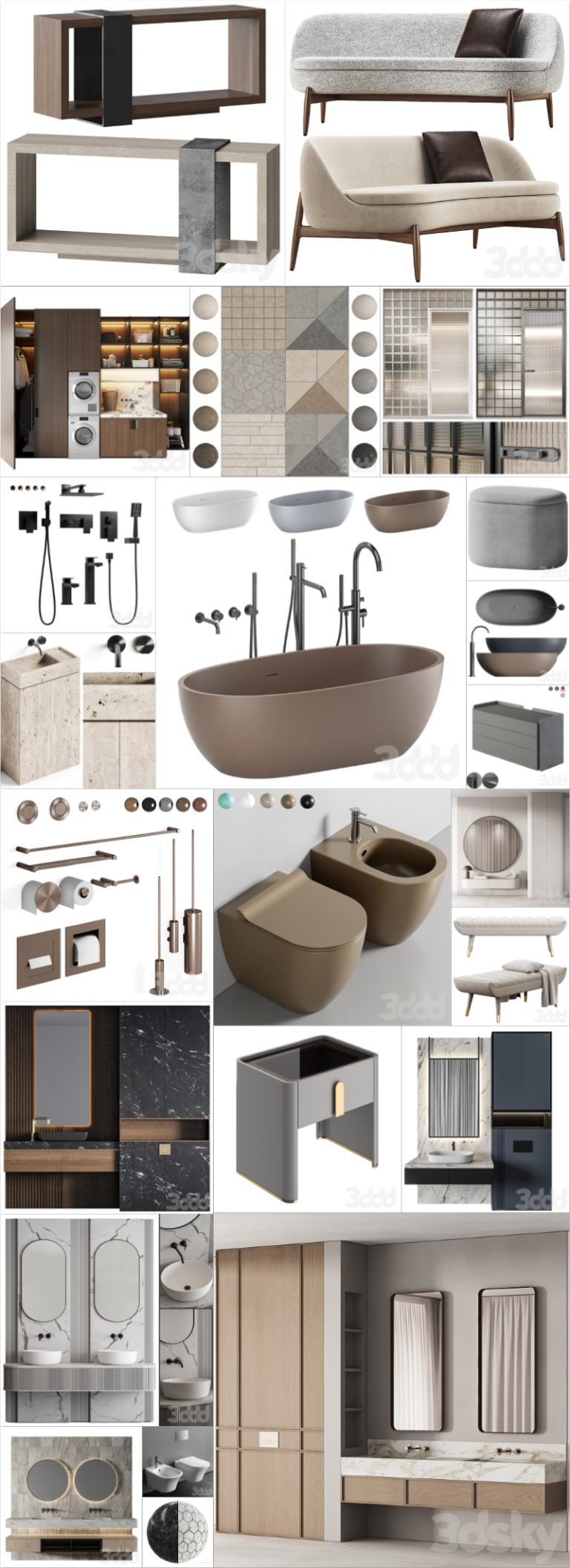 Desire FX 3d models | Bathroom set vol 2 – 3D Model