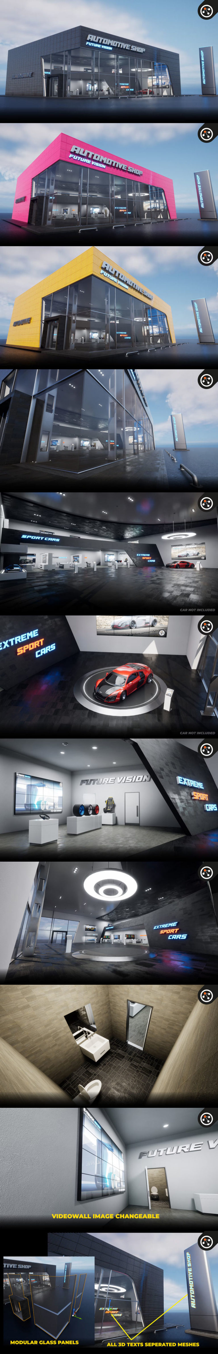 Desire FX 3d models | Car Dealer – Automotive Gallery