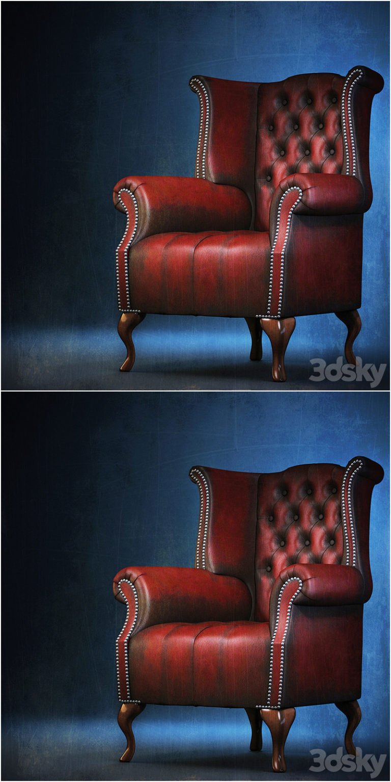 Desire FX 3d models | Chesterfield Queen Anne – 3D Model