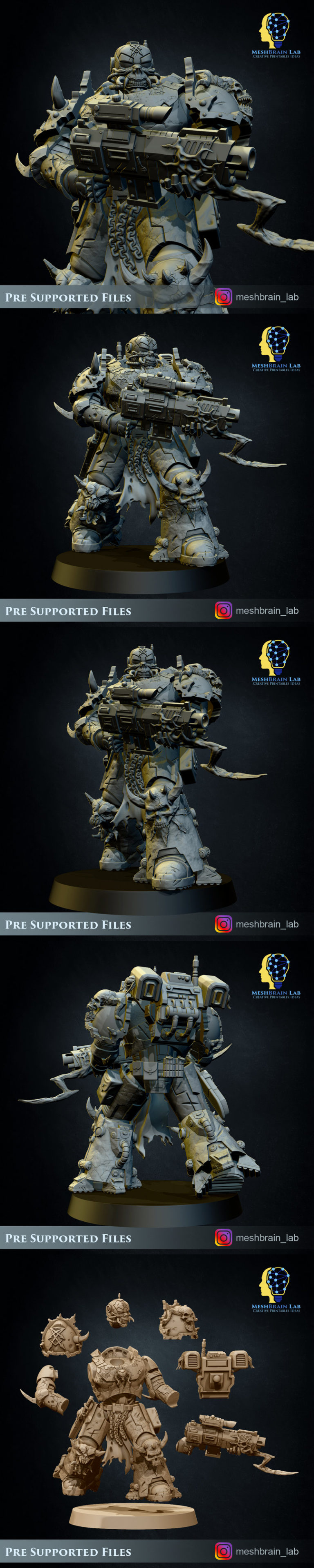 Desire FX 3d models | Doom Marine Tactical 02 – 3D Print Model