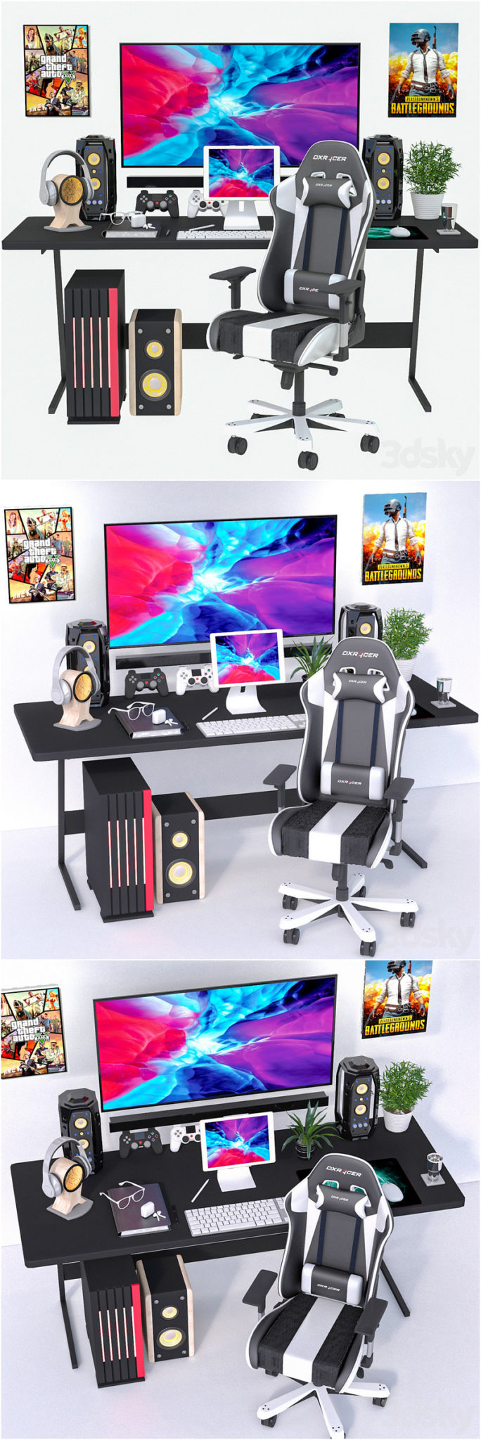 Desire FX 3d models | JC Gaming Room 2 – 3D Model