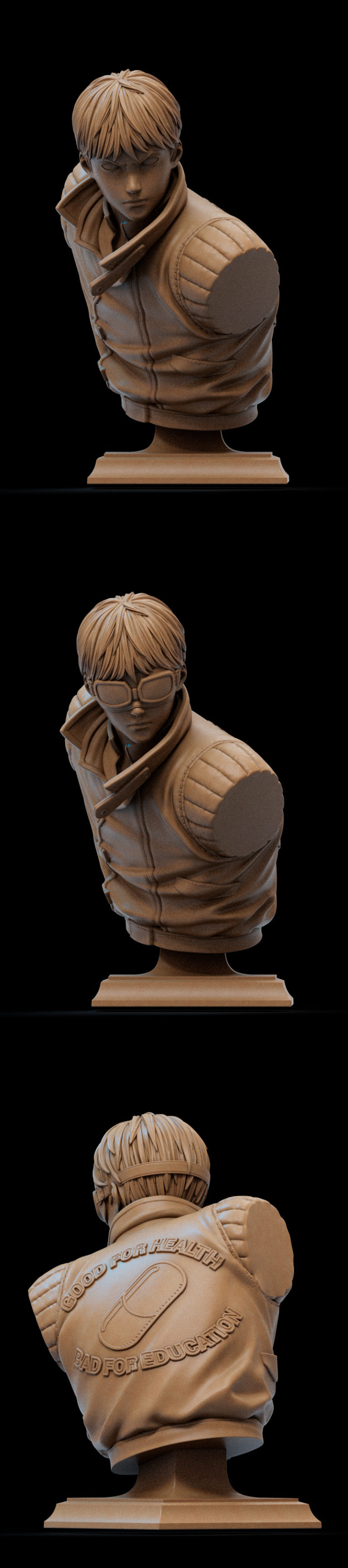 Desire FX 3d models | Kaneda Bust – 3D Print Model