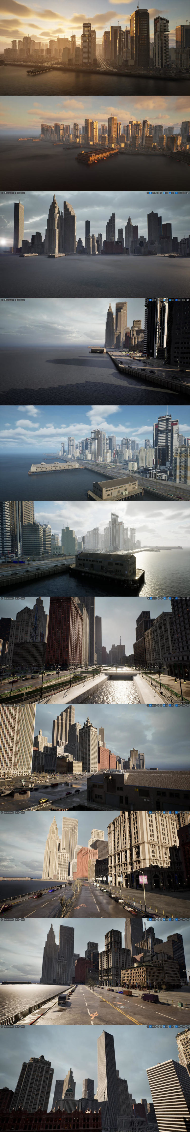 Desire FX 3d models | Procedural City Creator Tools