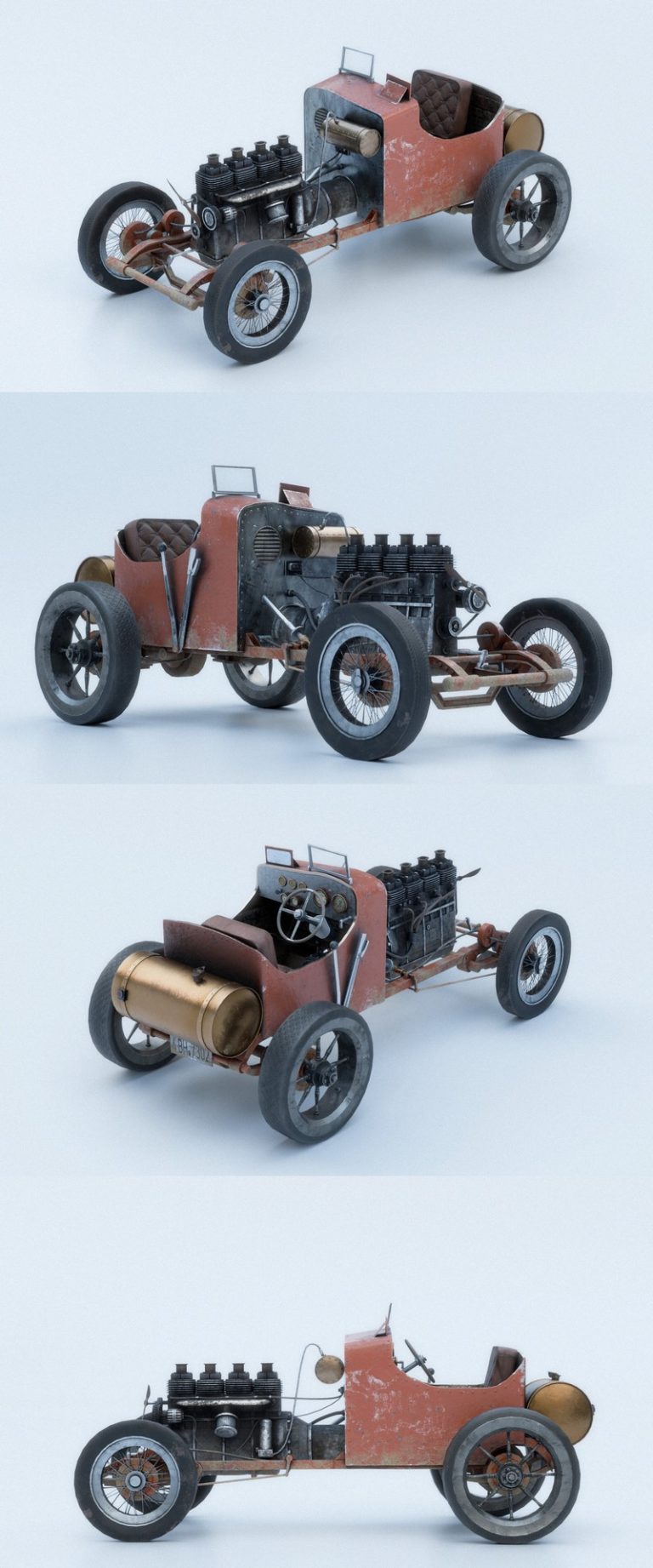 Desire FX 3d models | Vintage Racing Car