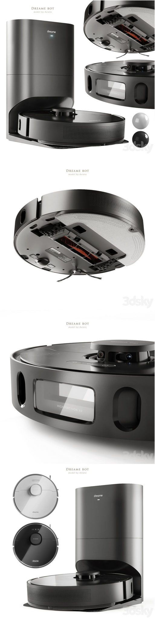 Desire FX 3d models | Xiaomi Dreame Bot Z10 Pro – 3D Model