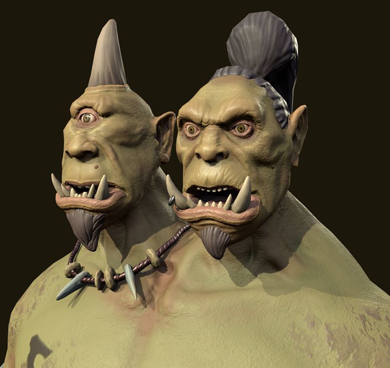 Desire FX 3d models | Ogre Character Low-poly 3D model