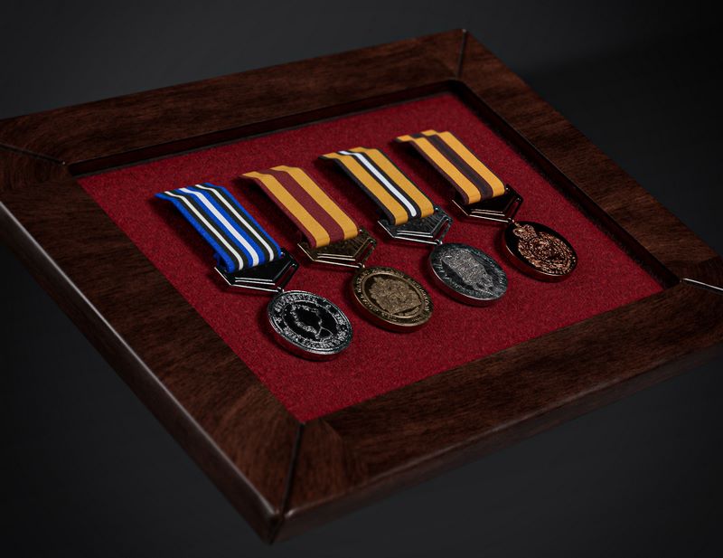 Desire FX 3d models | British military medal and badge Low-poly 3D model