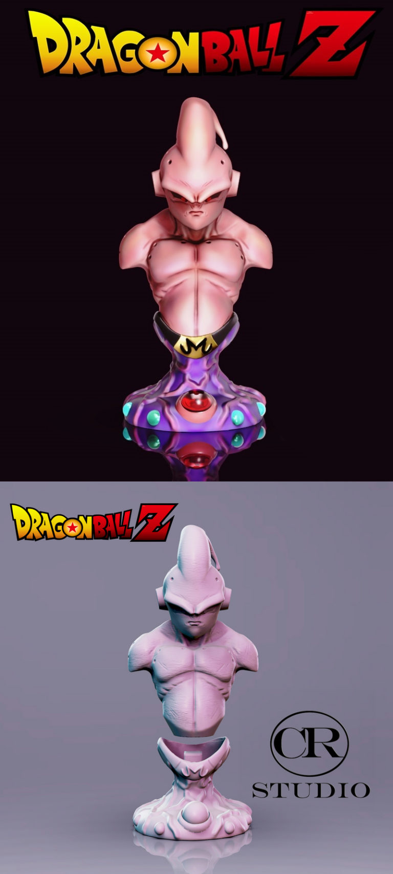 Desire FX 3d models | Bust Kid Buu – 3D Print Model