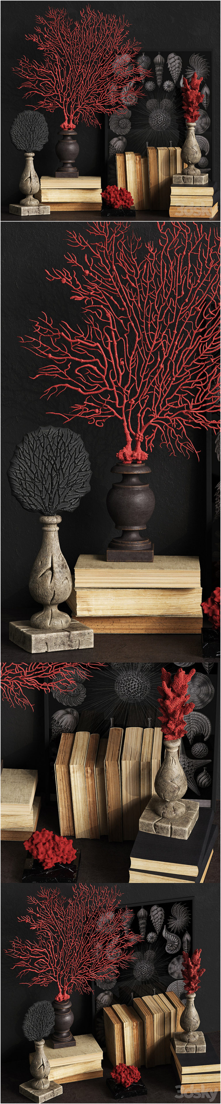 Desire FX 3d models | Coral Set 2 – 3D Model