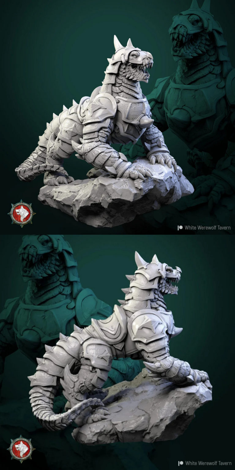 Desire FX 3d models | Dragonborn Beast – 3D Print Model
