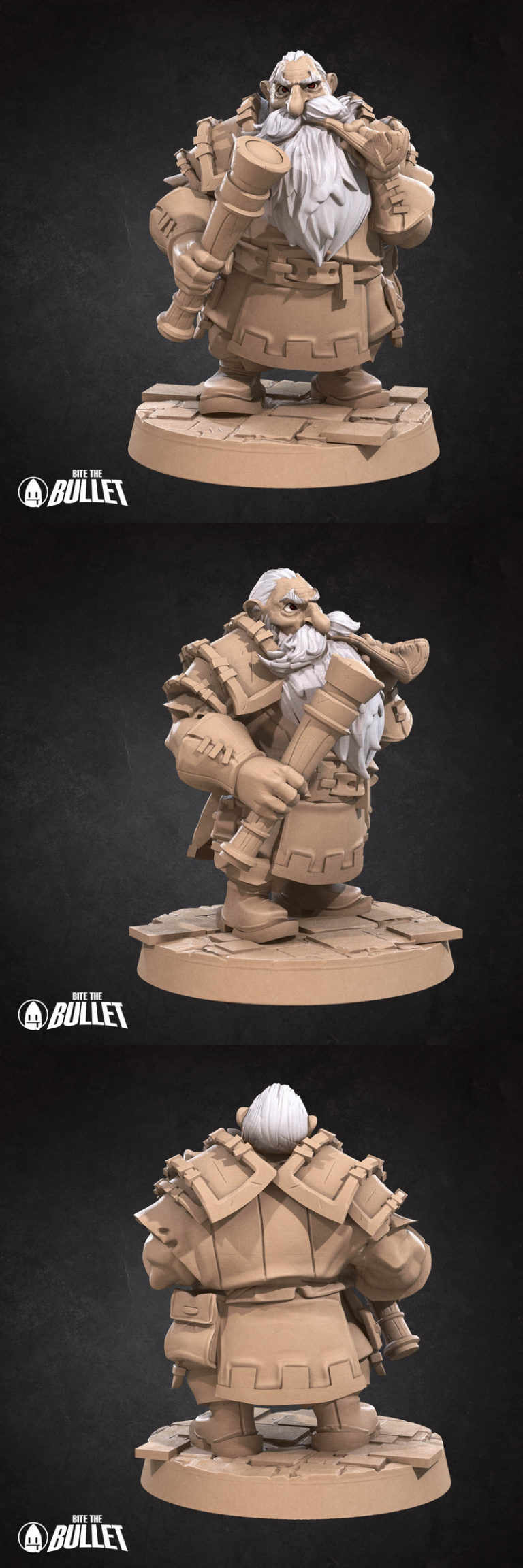 Desire FX 3d models | Dwarf Watchman – 3D Print Model