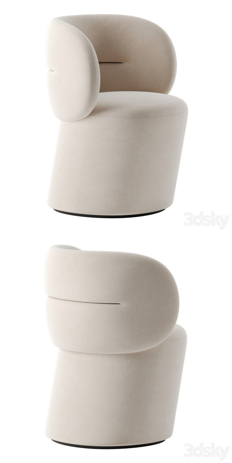 Desire FX 3d models | Getlucky Chair by Moroso – 3D Model
