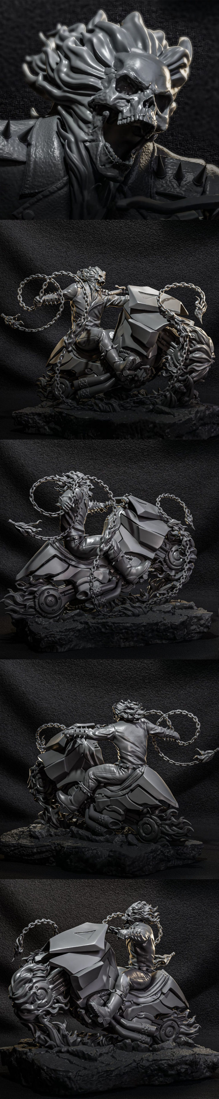 Desire FX 3d models | Ghost Rider X – 3D Print Model